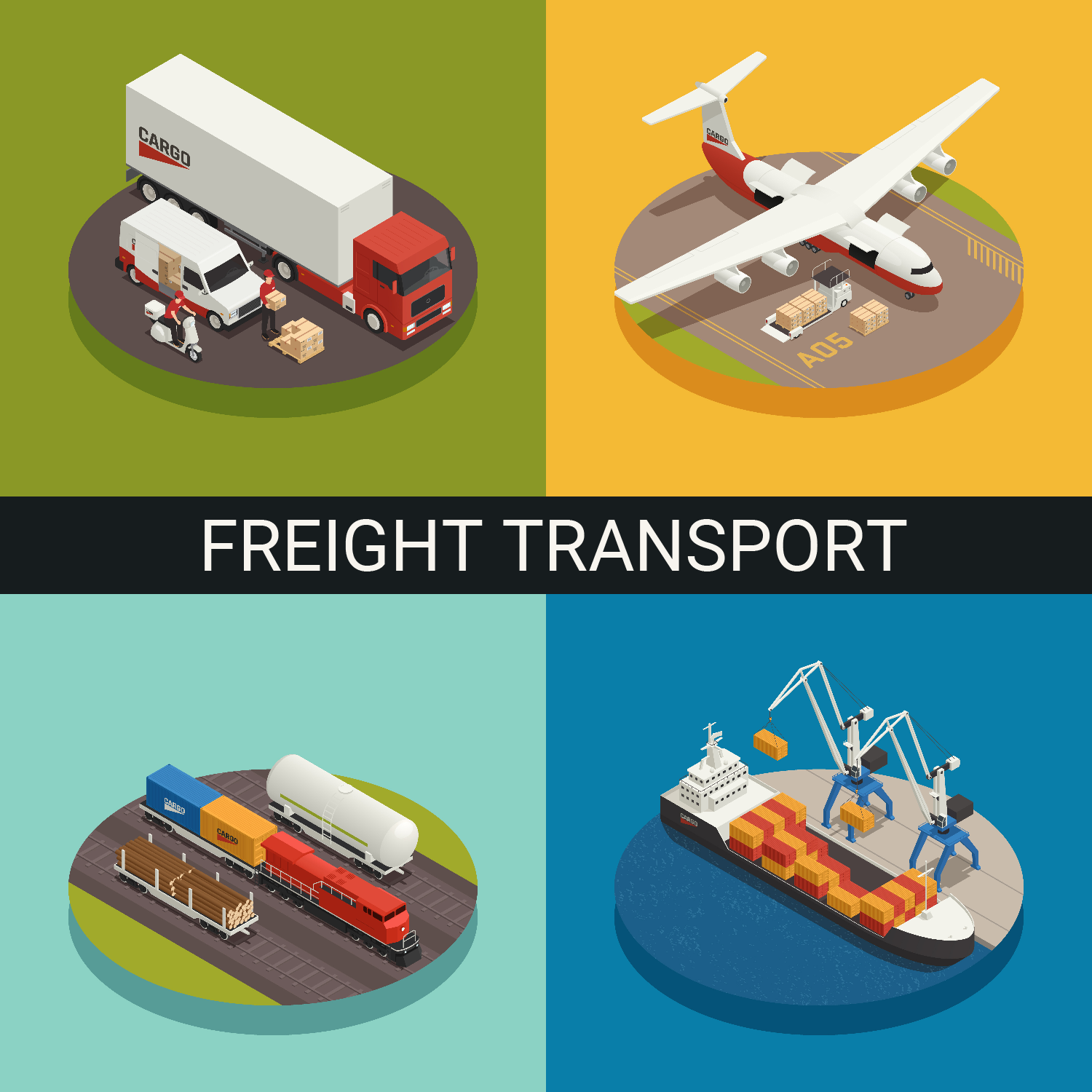 Different Types of Freight Transport - Just Ship It